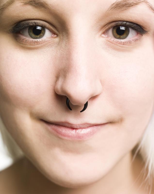 What is a Septum Piercing? (with pictures)