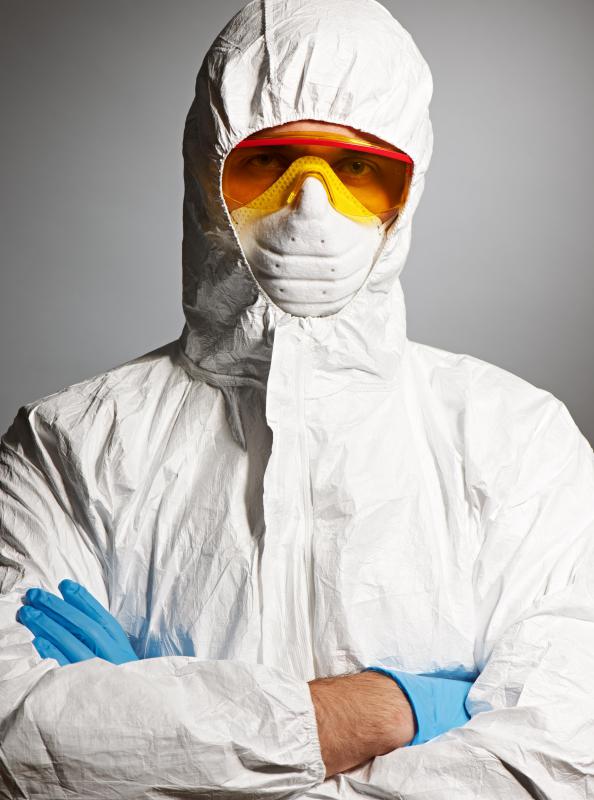 What is a Hazmat Suit? (with pictures)
