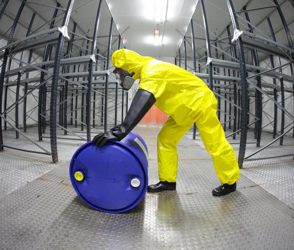 What is a Hazmat Suit? (with pictures)